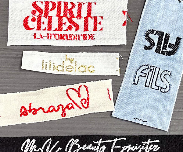 Cotton Logo Labels | Order Woven Custom Cotton Labels at Name Maker