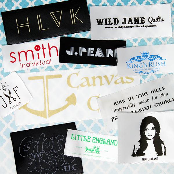Custom Logo Labels | Order Personalized Logo & Text Clothing Labels