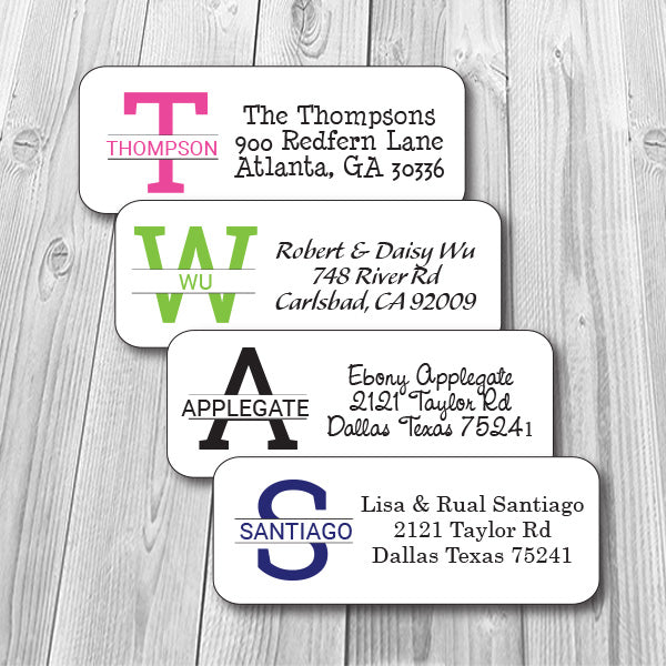 Everyday Personalized Address Stickers