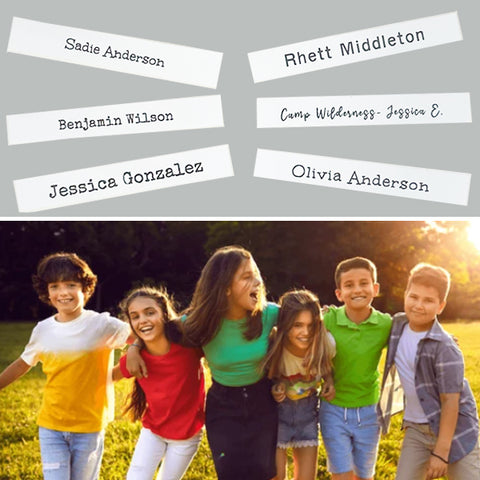 Name Labels for School | Shop School Clothes Labels - Name Maker