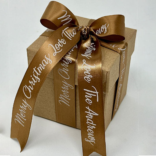 Christmas Ribbon | Shop Decorative Merry Christmas Ribbon in Bulk ...