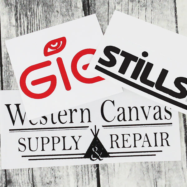 1.5" Custom Nylon Logo Labels | Buy Nylon Clothing Labels - Name Maker