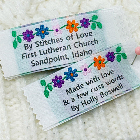Knitting Labels | Shop for Personalized Knitting Labels for Your ...