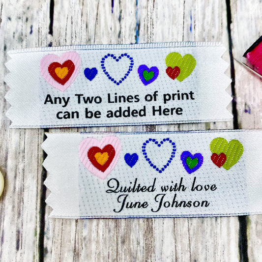 Custom Quilt Labels & Tags | Shop Personalized Labels for Quilting ...