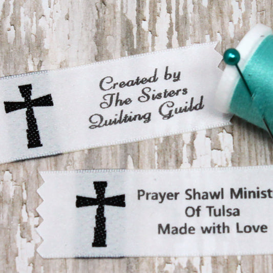 Clothing Label Style 37 Cross – Name Maker
