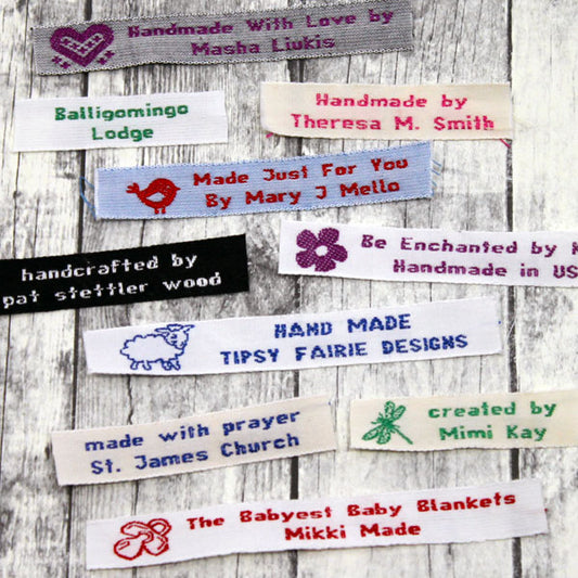 3/8" Cotton Sewing Labels – Name Maker