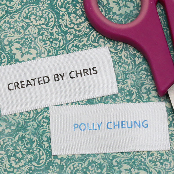 Iron On Clothing Label Style 101