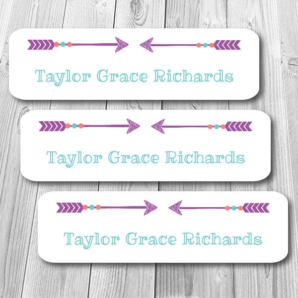 Girls Arrow Mini Waterproof Sticker