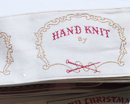 handmade knitting labels